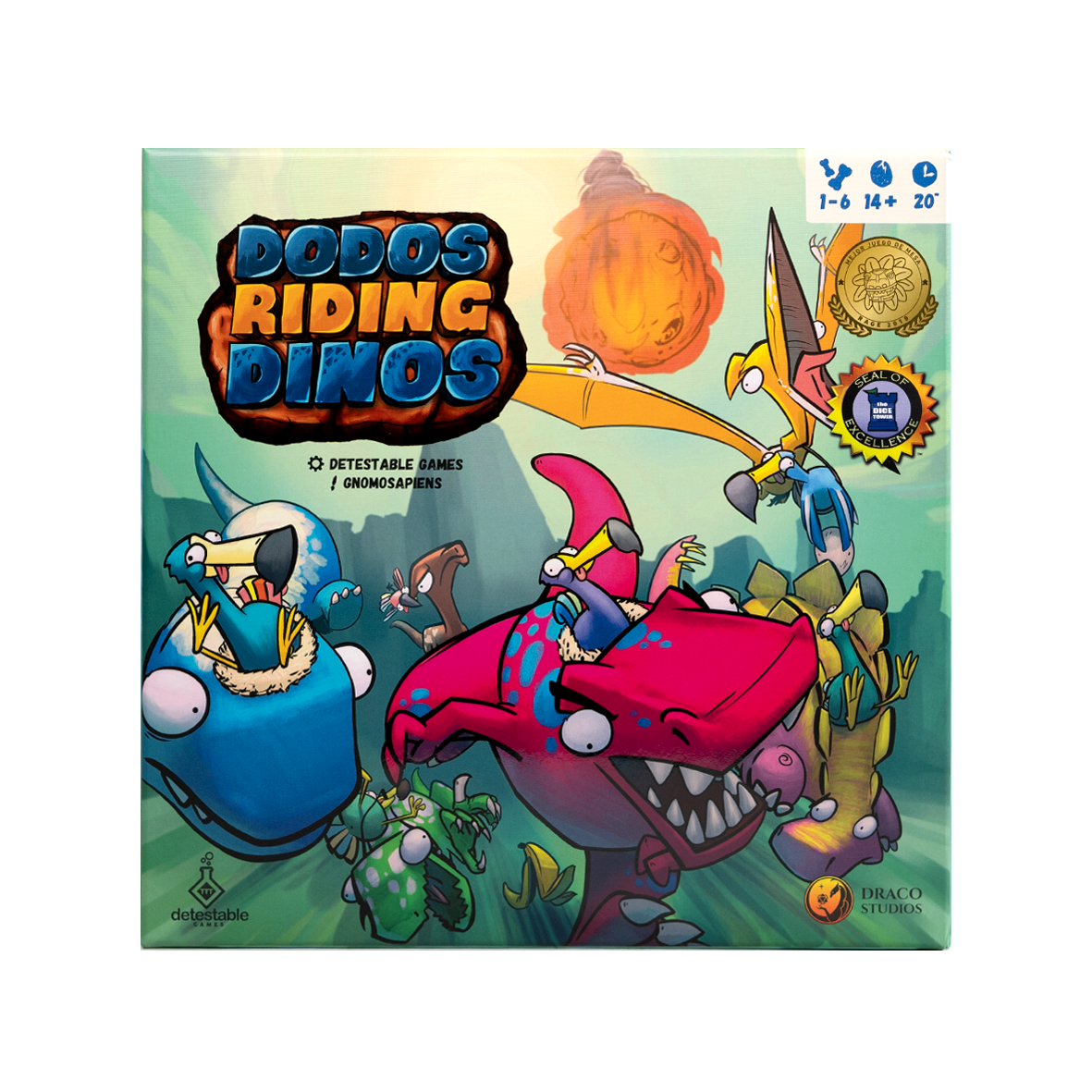 Dodos Riding Dinos – Yego Board Games