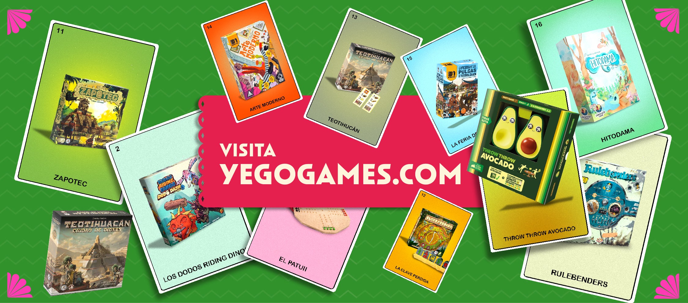Juegos de Mesa en YBG – YEGO BOARD GAMES